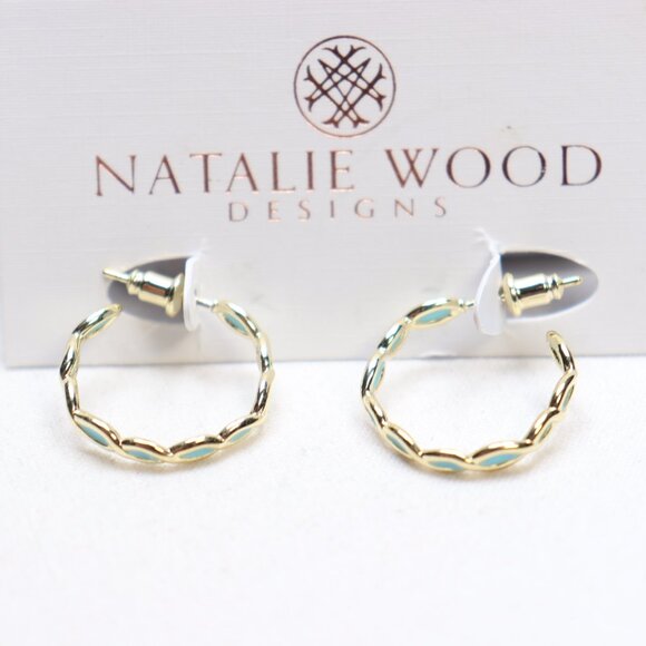 Natalie Wood Designs | Jewelry | Natalie Wood Designs Gold Tone Blue ...
